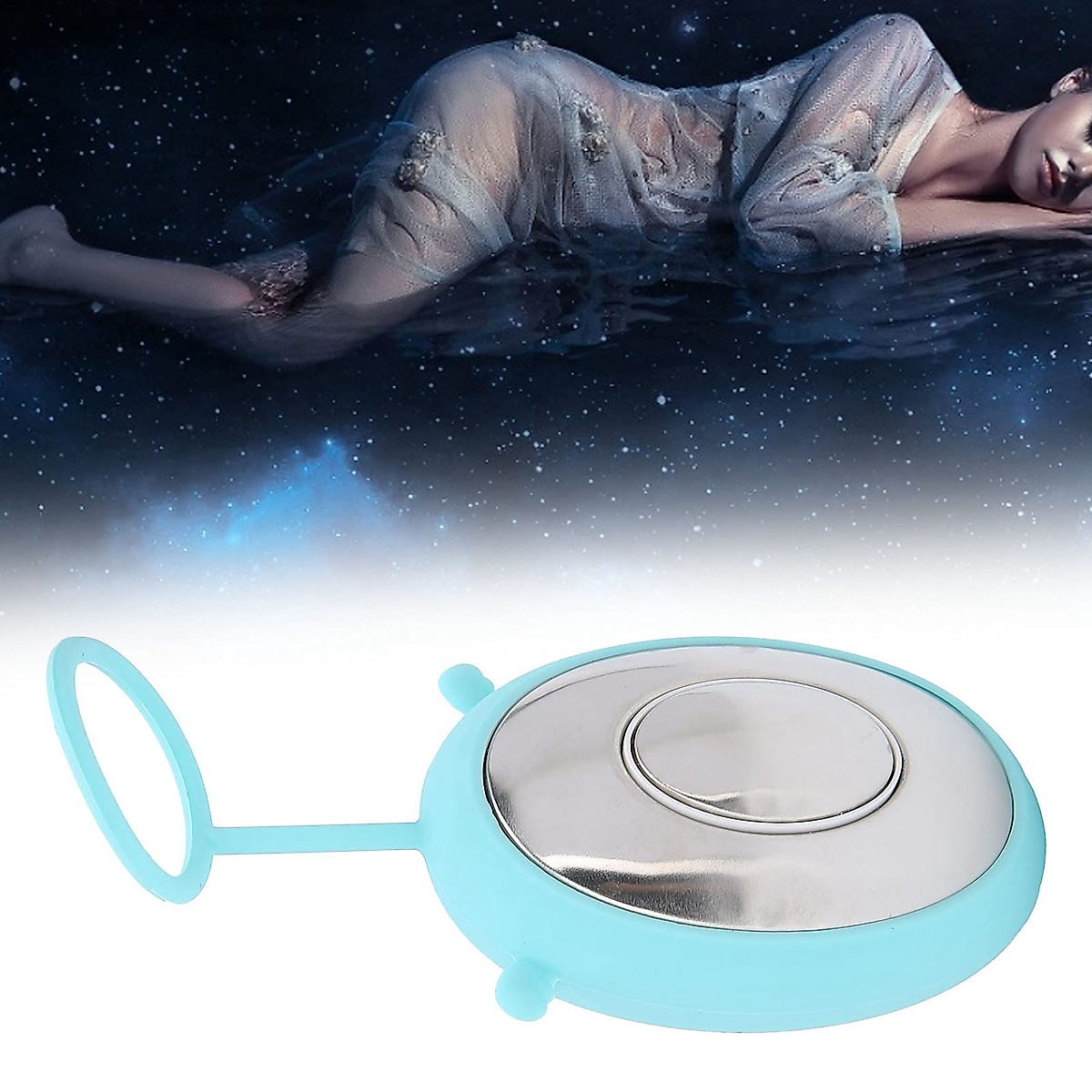 Microcurrent Sleep Aid Machine, Handheld Sleep Aid to Reduce Stress and Anxiety Stress Relief, Suitable for for Babies Children Adults(Blue)