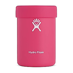 Hydro Flask Can Cooler Cup - Stainless Steel & Vacuum Insulated - Removable Rubber Boot - 12 oz, Watermelon