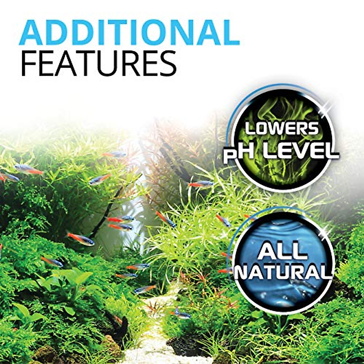 Fluval Aquatic Peat Granules, Chemical Filter Media for Freshwater Aquariums, Water Softener, 17.6 oz., A1465