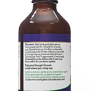 Dental Herb Company Tooth & Gums Tonic Mouthwash - Made with Pure Essential Oils to Relieve Bad Breath, Bleeding and Irritated Gums. (18 Oz)