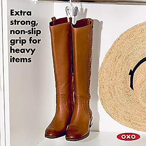 OXO Good Grips 3-Piece ClipHanger Set, White