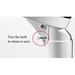 Digital Clinical Scale, Mechanical Height Rod, Height and Weight Scale Medical Mechanical Scales Measuring Weight Height(120kg)