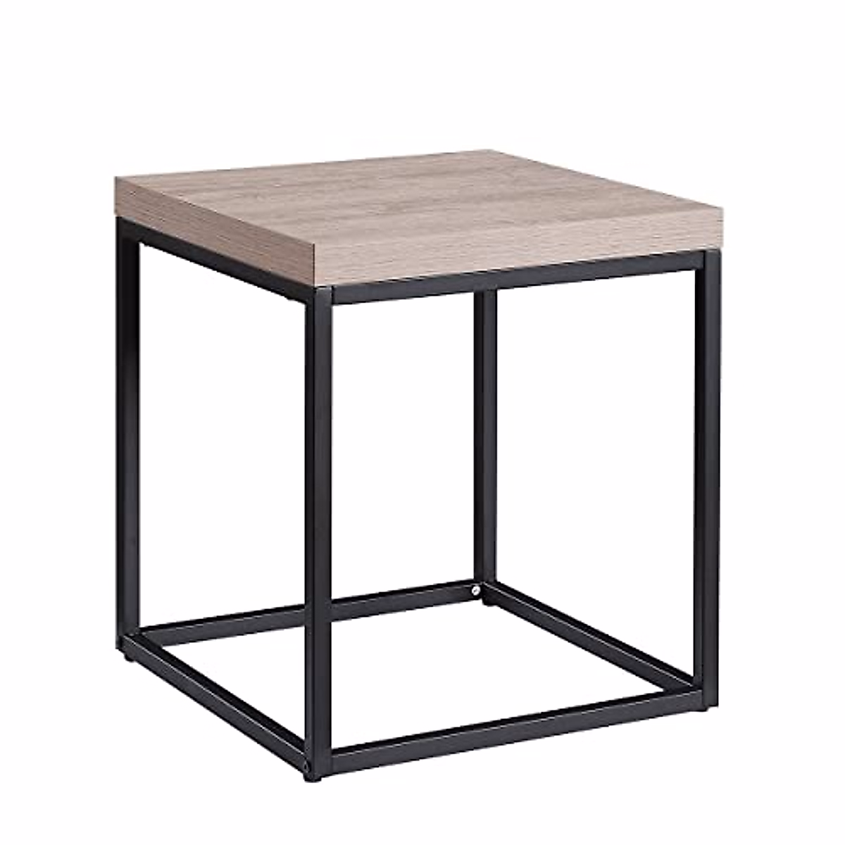 CENSI 40" Modern Grey Oak Coffee Table Set of 2 for Living Room