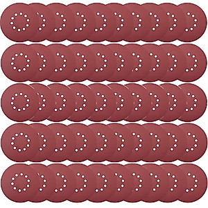 Sackorange 100 PCS 9 Inch 10 Hole Hook and Loop Sanding Discs Set - 60 80 120 150 240 Grits Aluminum Oxide Sander Paper for ‎9" Drywall Sander Wood Furniture Finishing