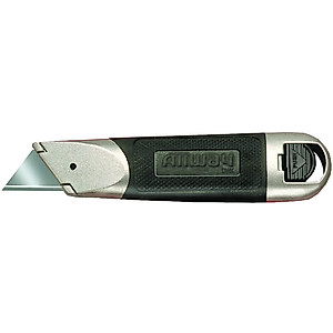ALLWAY DWK Soft-Grip Fixed Blade Knife with 3 Blades