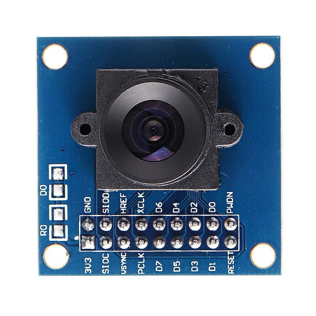 FAUUCHE JF-Xuan OV7670 Camera Module CMOS Acquisition Board Adjustable Focus 300,000 Pixel Circuit Boards