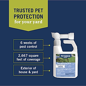 PetArmor Plus Flea & Tick Prevention for Cats Over 1.5 lbs (3 Doses) + PetArmor Home Carpet Spray and Yard Spray for Fleas & Ticks, Total Flea & Tick Prevention