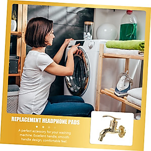 Generic 1pc Antique Faucet Kitchen Water Tap Pocket Door Hardware Lavatory Water Wash Basin Faucet Basin Taps Mixers Kitchen Tap Bar Sink Faucet Bath Household Products Zinc Alloy Brass