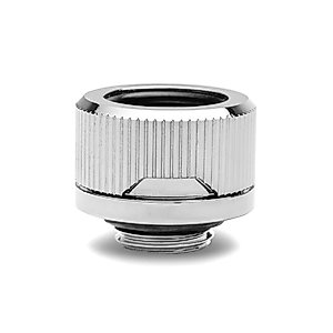 EKWB EK-Quantum Torque HDC-16 Compression Fitting for EKWB Rigid Tubing, 16mm OD, Nickel