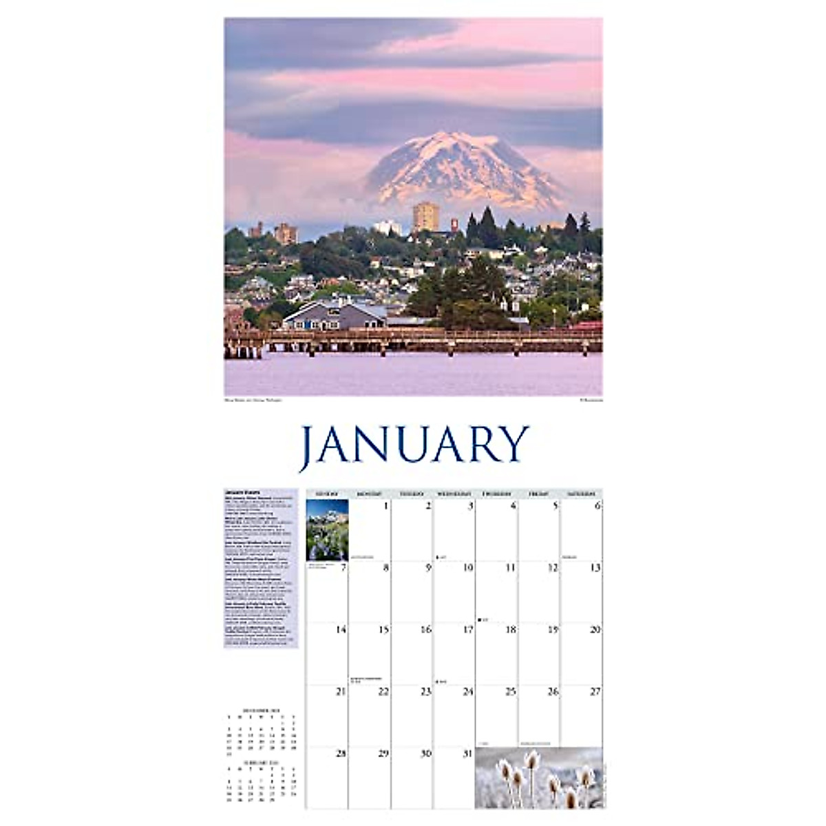 Pacific Northwest 2024 Calendar