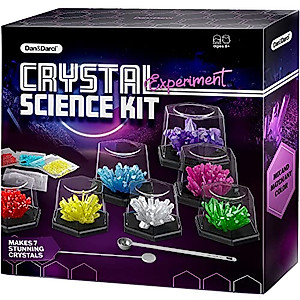 Crystal Growing Kit for Kids - Science Experiments Gifts for Boys & Girls Ages 8-14 Year Old - Discovery STEM Toys for Kids & Teen Age Boy/Girl Arts & Crafts Kits - Cool Educational Ideas
