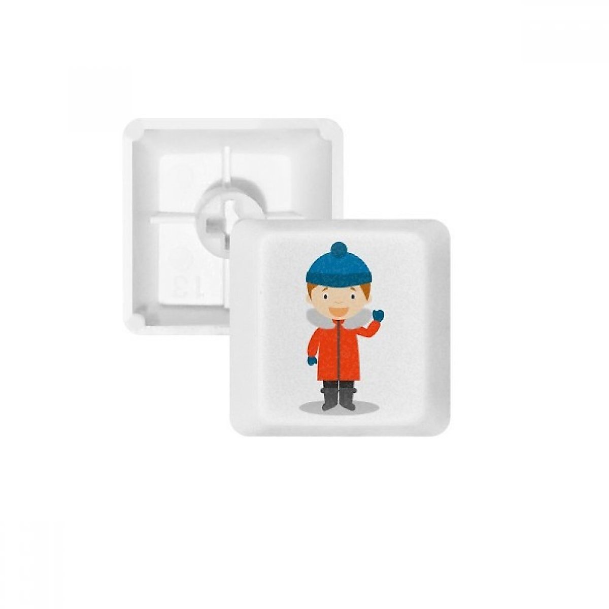 DIYthinker Cold South Pole Cartoon Keycap Mechanical Keyboard PBT Gaming Upgrade Kit