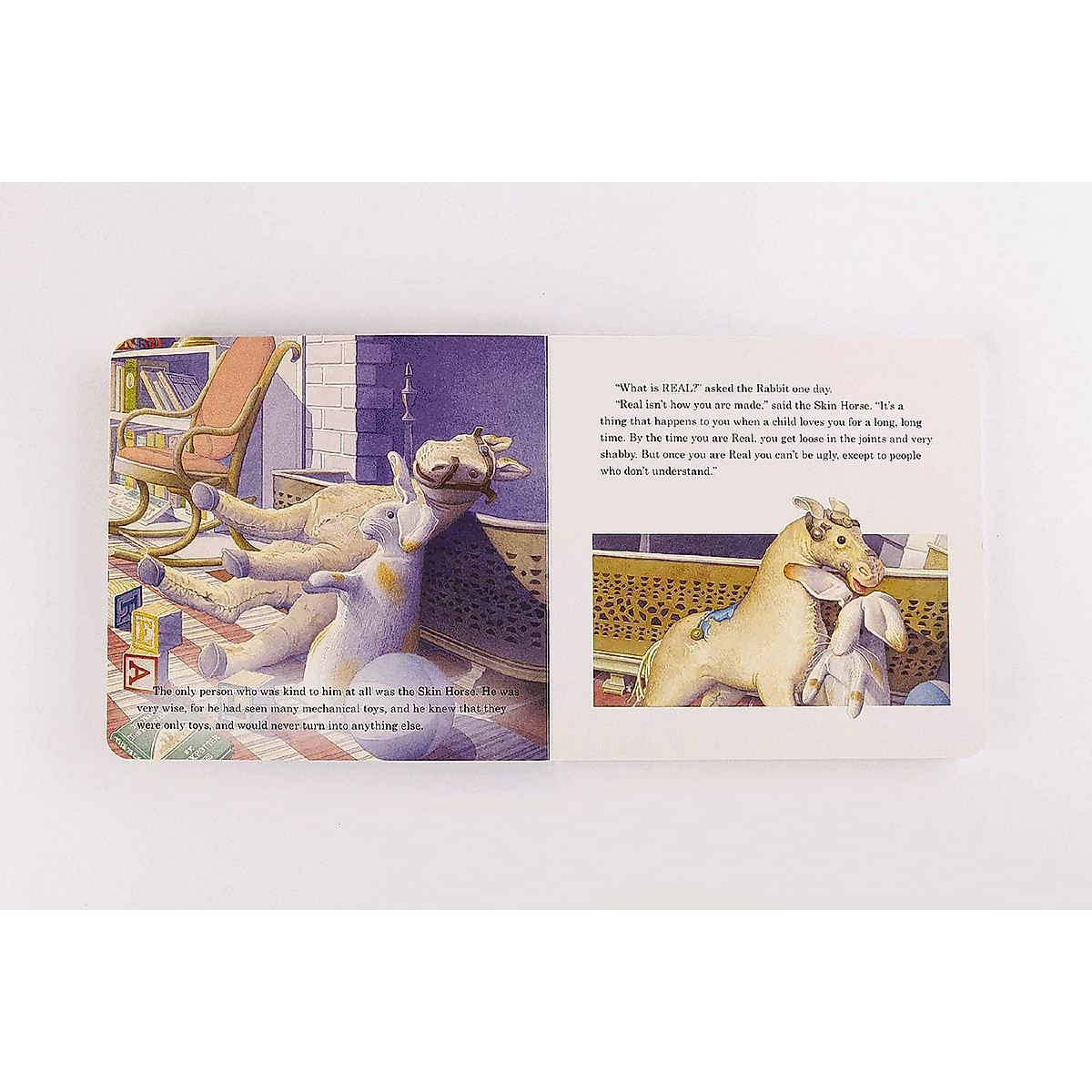 The Velveteen Rabbit Plush Gift Set: The Classic Edition Board Book + Plush Stuffed Animal Toy Rabbit Gift Set (The Classic Tale of a Stuffed Animal Come to Life)