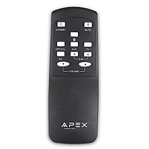 Apex Digital ASB 6000 HD Digital Home Theater Sound Bar, 350W