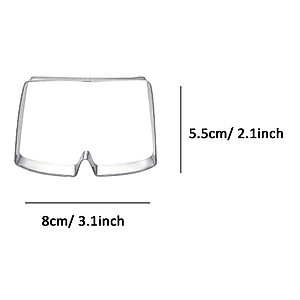 ZDYWY Underpants Boxer Briefs Knickers Shaped Cookie Cutter