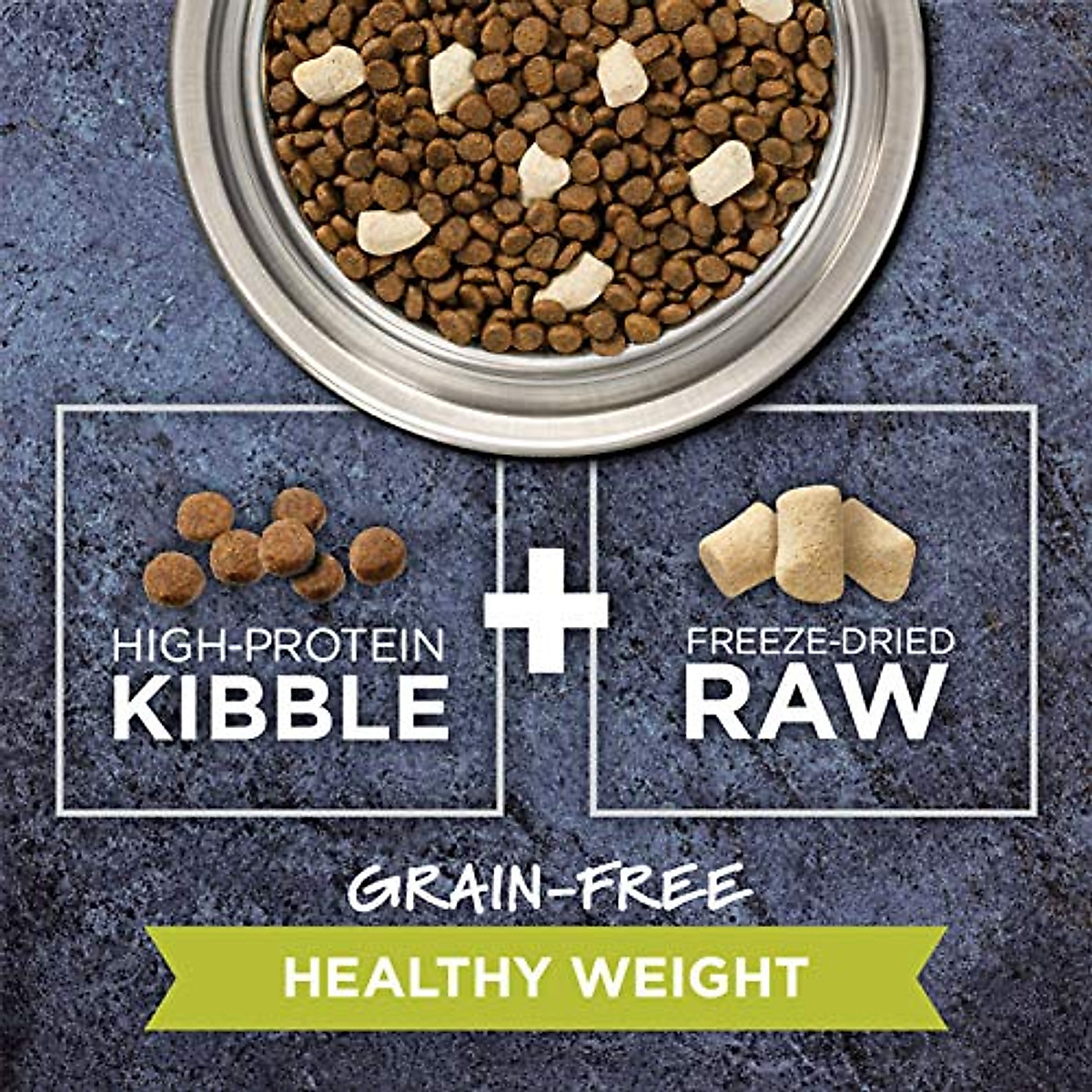 Instinct Raw Boost Healthy Weight Grain Free Recipe with Real Chicken Natural Dry Cat Food, 10 lb. Bag