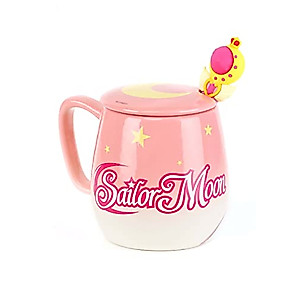 Sailor Moon 16oz Ombre Mug with Molded Spoon Standard