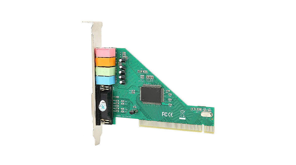 120dB PCI Sound Card for 4.1 Stereo Surround Sound