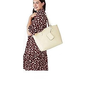 Kate Spade Ava Leather Reversible Tote (Warm ginger)