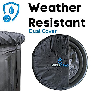 Megacryo Ice Bath Tub for Adults | Cold Plunge Tub for Athletes | Portable Cold Pod | Inflatable Pool for Cold Therapy and Cold Immersion (Ice Bath Tub)