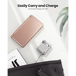 DS Lite Charger, VOYEE DS Lite Charger Replacement for DS Lite, AC Adapter Compatible with DS Charger (100-240v)