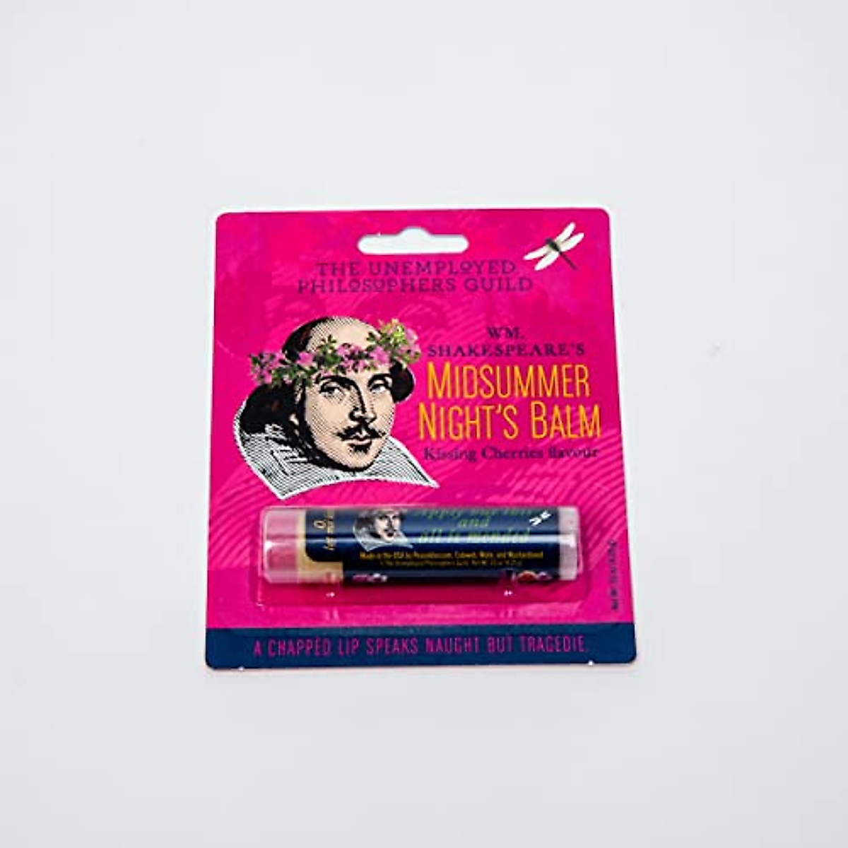 Shakespeare's Midsummer Night's Lip Balm Tube - Made in The USA