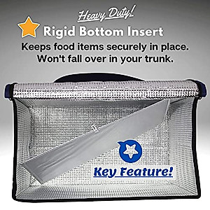 Creative Green Life Ultimate Shopping Bag 5-Pack – Reusable Grocery Box Bags (3) – Insulated Grocery Bags (2) – Premium Quality, Heavy Duty Tote Bag Set