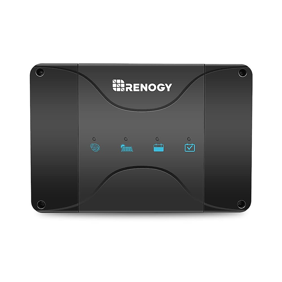 Renogy 50 Amp MPPT Charge Controller 12V MPPT Solar Charge Controller & ONE Core: All-in-one Off-Grid Energy Monitoring Panel with RV Leveling System