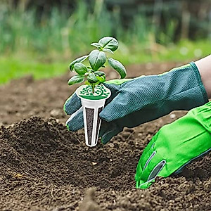 PACETAP 124 Pcs Seed Pod Kit for AeroGarden, Plant Seed Starter Sponges Kit for Hydroponic Growing System, Growing Seed Pods Kit Include 36 Grow Sponges, 36 Grow Baskets, 12 Grow Domes, 40 Pod Labels