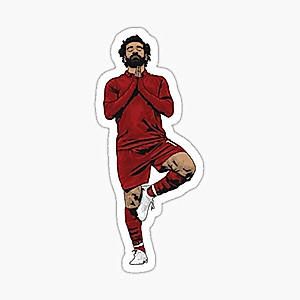 Yoga Mo Salah Sticker - Sticker Graphic - Waterproof - Fade Resistant Die Cut