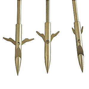 JIEXI HWYP Slingshot Arrow for Fishing 6.2" Stainless Steel Bow Fishing Arrow Pack of 6