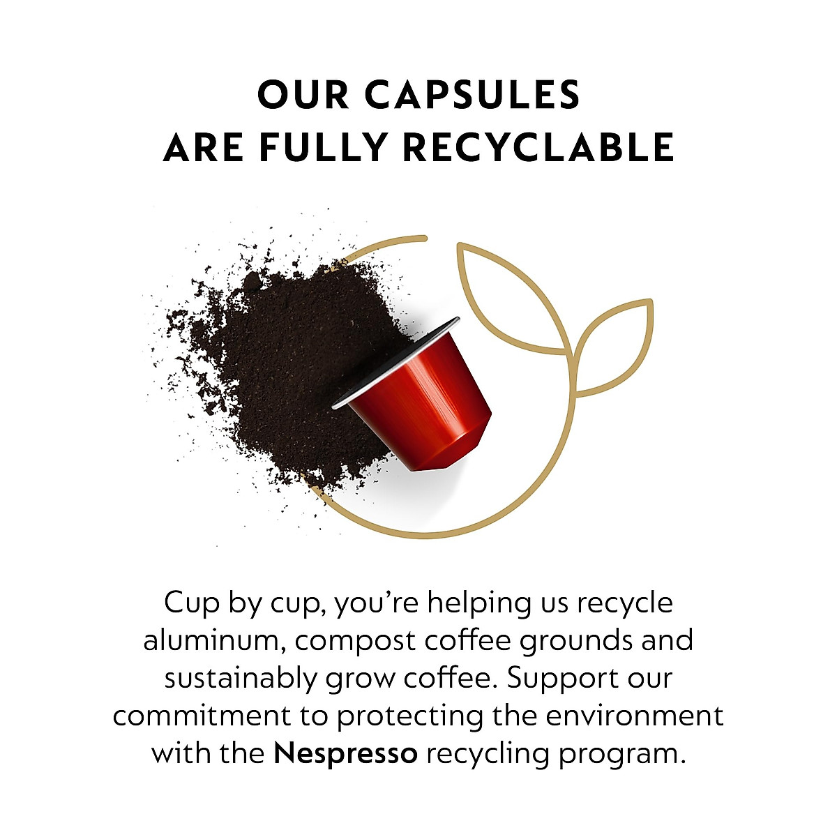 Nespresso Capsules OriginalLine, Ispirazione Napoli, Dark Roast Coffee Pods, 50-Count Espresso Coffee Pods