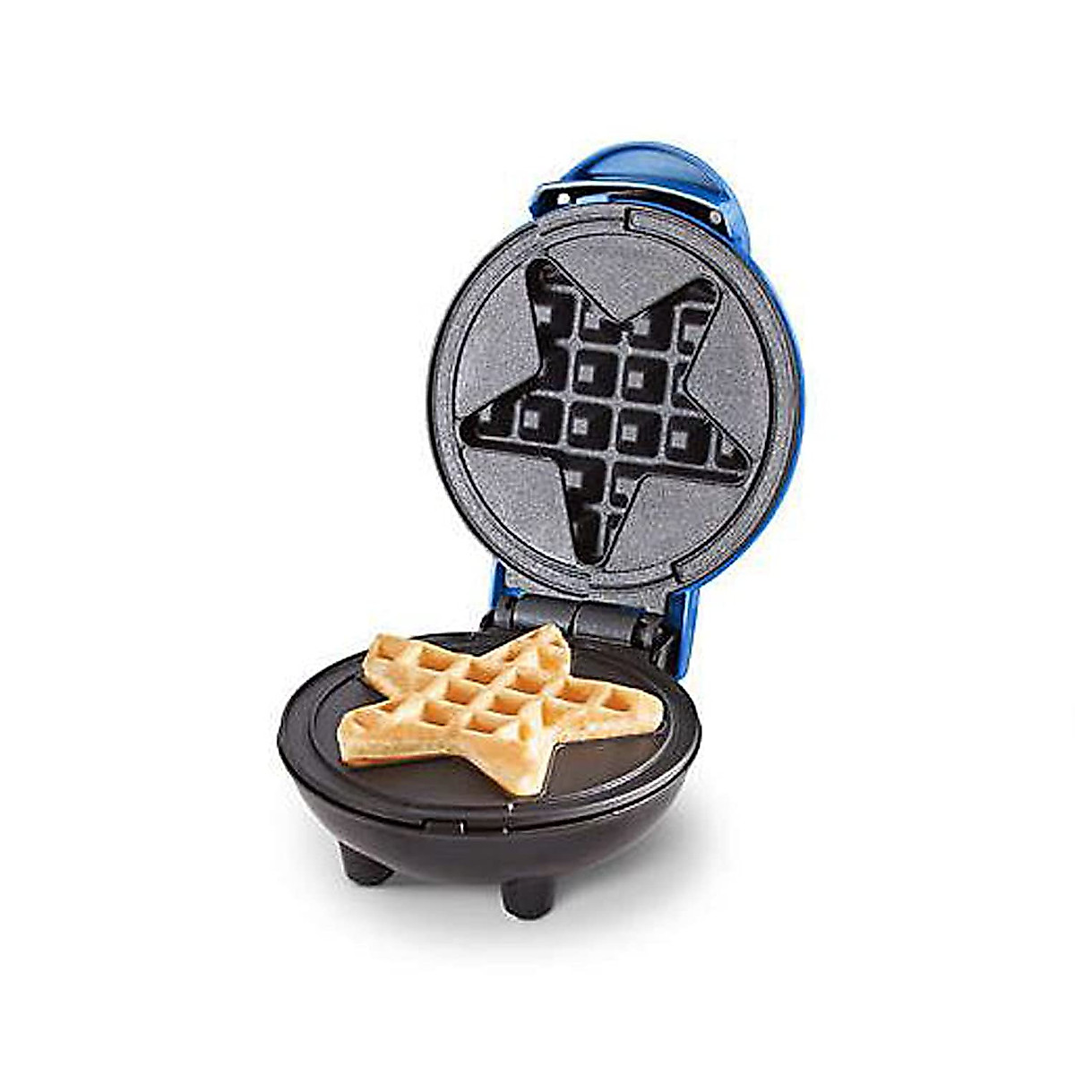 Dash Star Mini Waffle Maker! Waffle Maker Produces 4 Inch Waffles! Easy to Clean & Non-Stick Surfaces! Make Your Own Tasty Homemade Waffle Treats! (Star)