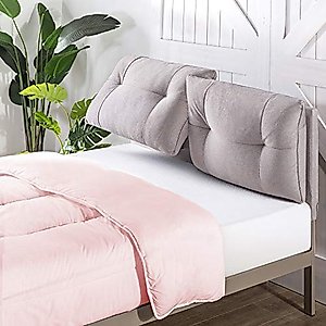 ZINUS Avery Platform Bed with Reclining Headboard / No Box Spring Needed / Cushioned Adjustable Headboard with Customizable Height / Easy Assembly, Beige, King