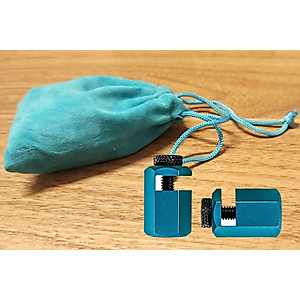 Tall Stair Gauges for Framing Square, Framing Jig for Stair Layout, Non-Slip Design, Pack of 2, Colour-Blue