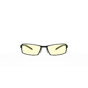 GUNNAR - Premium Gaming and Computer Glasses - Blocks 65% Blue Light - SheaDog, Onyx, Amber Tint