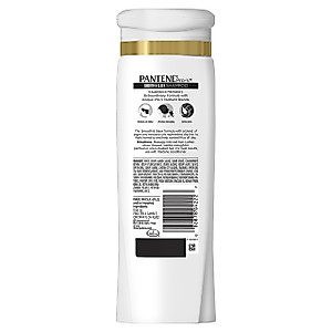 Pantene Shampoo Smooth & Sleek 12.6 Ounce (3 Pack)