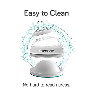 Nanobebe Breastmilk Baby Bottle (Award Winning Innovation for Breastfed Babies), Breastfeeding Newborn Breast Like, Anti Colic, Perfect Latch, Preserves Breast Milk nutrients, 3-Pack, Teal