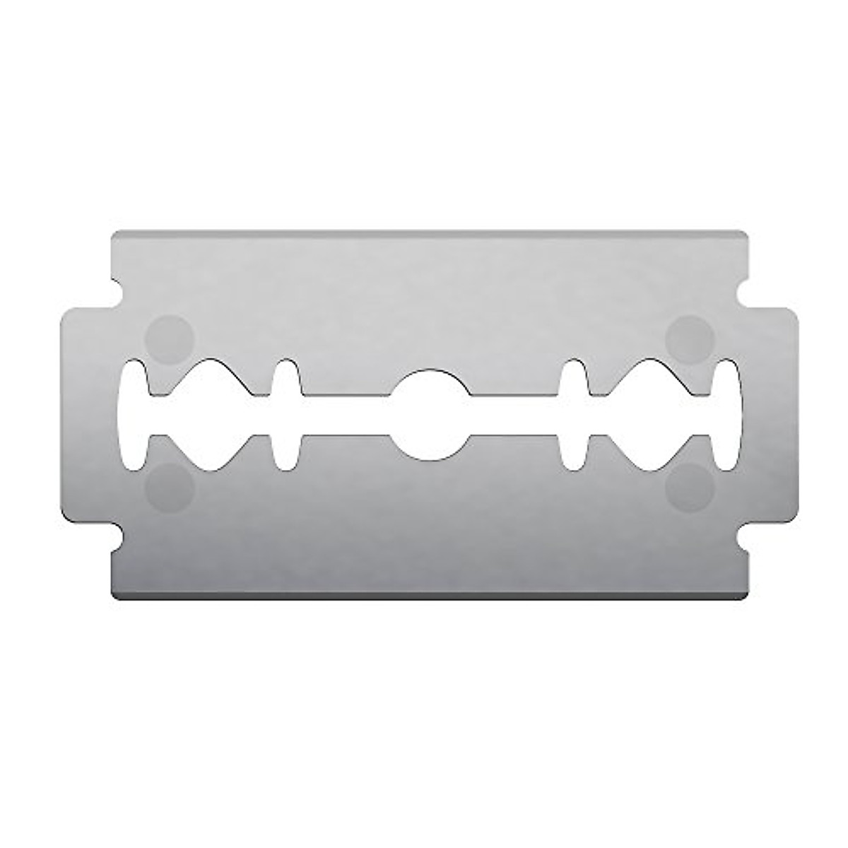 Double Edge Safety Razor Blades, Swedish Steel, 50 Count, by VIKINGS BLADE, Platinum Coated Replacement Razor Blade & Refills, Eco Friendly, Smooth, Close, Clean Shaving Blades, Mild & Gentle on Skin