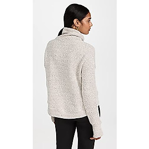Sweaty Betty Women's Restful Boucle Textured Pullover Sweatshirt White