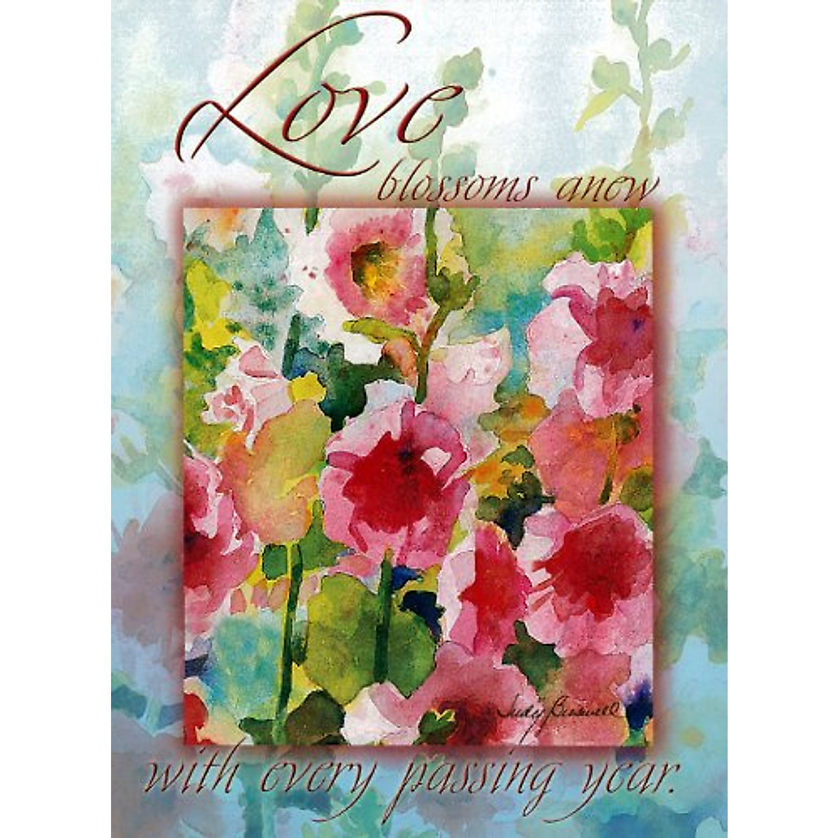 The Art of Judy Buswell - Leanin' Tree Greeting Cards (AST90608) - 20 cards with full-color interiors and 22 designed envelopes