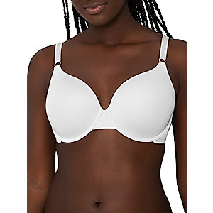 Fruit of the Loom womens T-shirt T Shirt Bra, Black Hue/Sand/White, 38C US