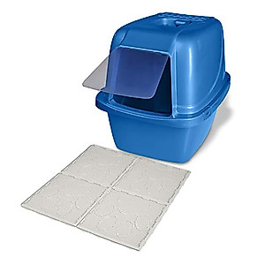 Van Ness Pets Trackless Cat Litter Mat Tiles, Customizable And ExpAndable, Set of 4 Tiles