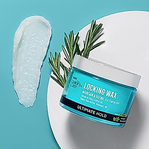 KISS COLORS & CARE Ultimate Hold Locking Wax, 6 oz. - starts and maintains locs with long lasting hold and no build up. Ideal for thicker hair textures