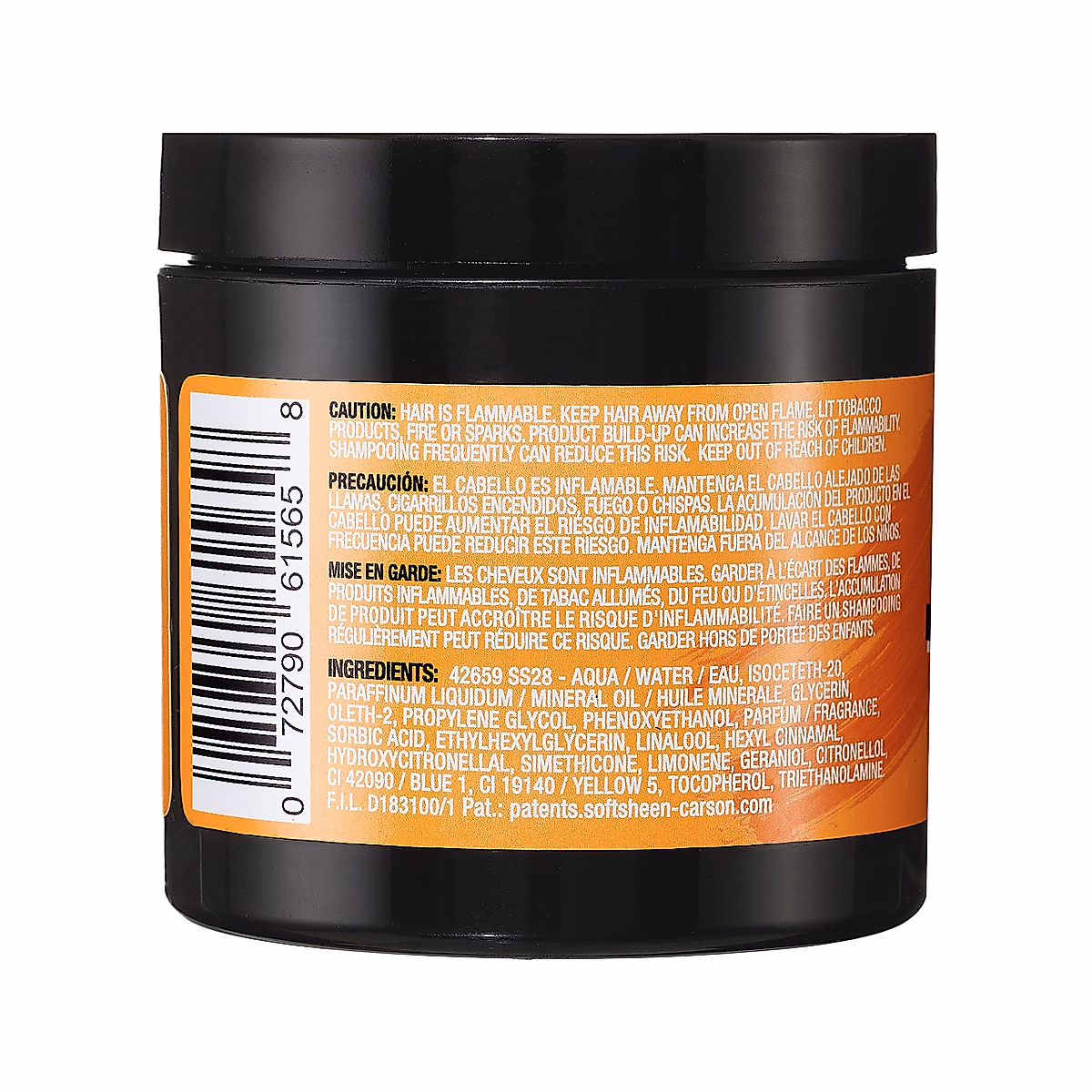 SoftSheen-Carson Let's Jam! Shining and Conditioning Hair Gel by Dark and Lovely, Extra Hold, All Hair Types, Styling Gel Great for Braiding, Twisting & Smooth Edges, Extra Hold, 4.4 oz