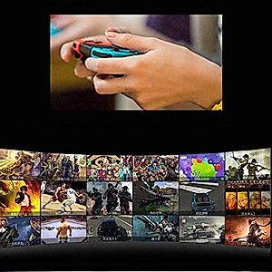 OMKARSY NS Switch Joy Pad Controllers - Left and Right Controllers Compatible with Nintendo Switch as a Joy Con Controller Replacement - Red/Blue