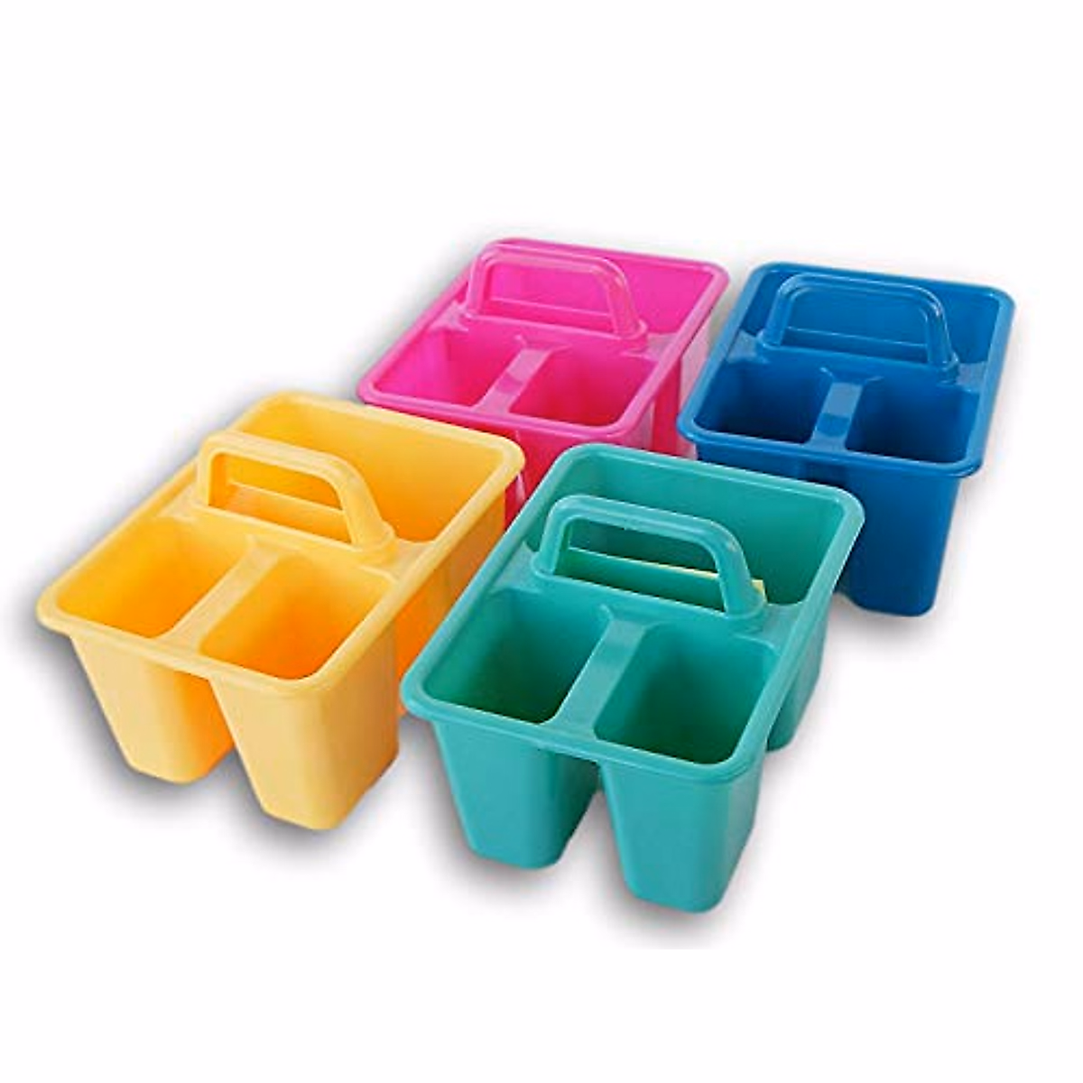 Greenbrier International Miniature School Caddy Tote Set - 4 Count - Colors Vary