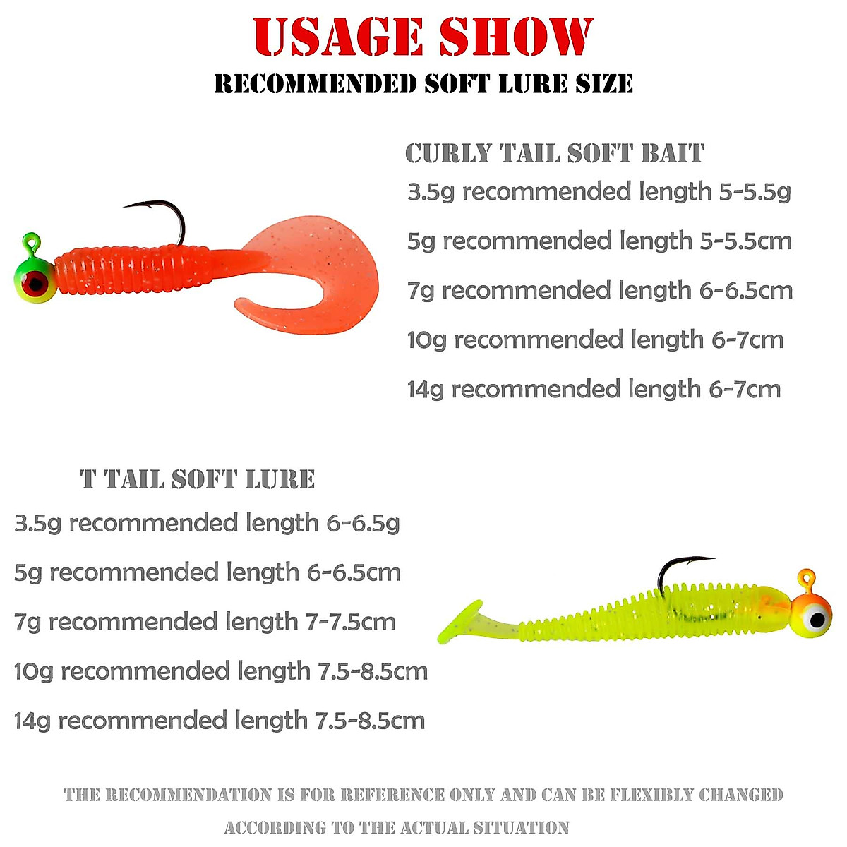 Vinfutin Fishing Jig Head Hooks with 3D Eyes Colorful Ball Head Jig Sharp Hooks Fishing for Worm Fishing Lures Bass Trout Saltwater and Freshwater Fishing Tackle Box Weight (0.36oz(10g)-15pcs)