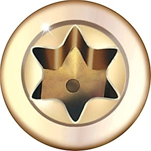 GRK 772691157348 Fin/Trim Screw, 3.125 inches, Gold, 2500 Count