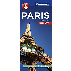 Michelin Paris City Map - Laminated Map (Michelin Street Map)
